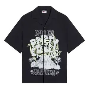 LI-NING Endless Summer Festival Graphic Shirt 'black - Black/multi-color