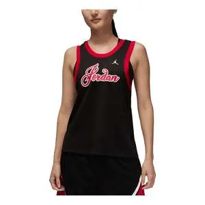 Nike Jordan Basketball Jersey - Black/red