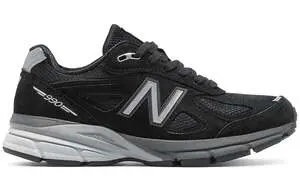 NEW BALANCE 990v4 Made In Usa Silver - Black