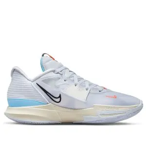 Nike Kyrie Low Basketball Sneakers - Grey/black/blue Chill