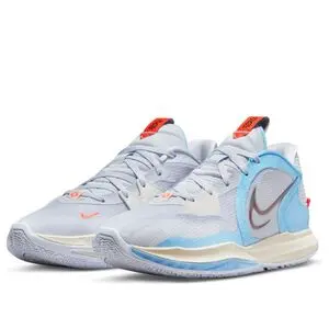 Nike Kyrie Low Basketball Sneakers - Grey/black/blue Chill