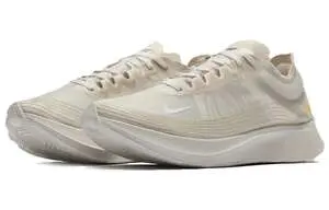Nike Zoom Fly Sp "cream White" Low Top Sneakers - Light Bone/white