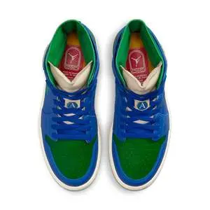 JORDAN 1 High Zoom Comfort X Aleali May "califia - Royal/green