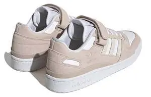 Adidas Originals Forum Low Top Sneakers - White/pink