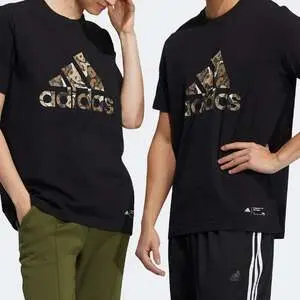 Adidas Panda Logo Short Sleeve T-shirt