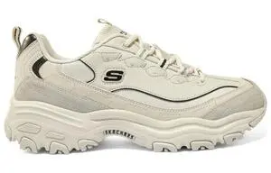 Sketchers D'lites 1.0 Athletic Sneakers - Beige/black