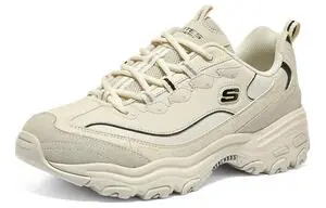 Sketchers D'lites 1.0 Athletic Sneakers - Beige/black