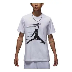 JORDAN Mvp Graphic T-shirt Asia Sizing 'white Black - White/black