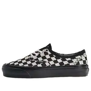 VANS Premium Authentic Checkerboard Sneakers - Black/marshmallow White