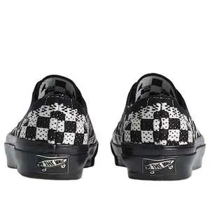 VANS Premium Authentic Checkerboard Sneakers - Black/marshmallow White