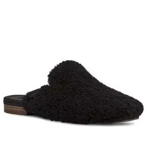 UGG Janaya Mule Textured Sheepskin Slip-on - Black