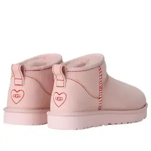 UGG Classic Ultra Mini Boots With Heart Detail