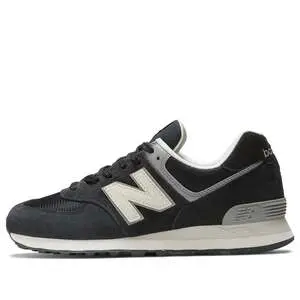 NEW BALANCE 574 Low Top Sneakers - Black/white/gray