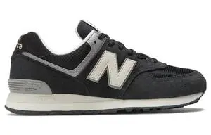 NEW BALANCE 574 Low Top Sneakers - Black/white/gray