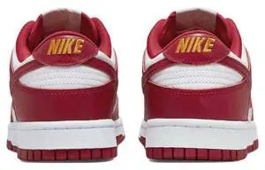 Nike Dunk Low Retro Sneakers - White/red