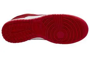 Nike Dunk Low Retro Sneakers - White/red