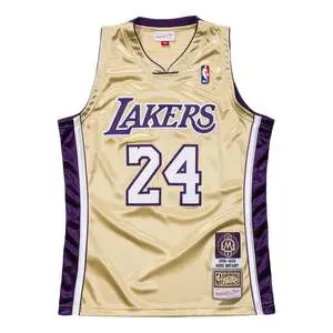 Mitchell & Ness Hof Nba Authentic Jersey 'kobe Bryant 24 - Gold