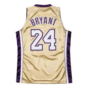 Mitchell & Ness Hof Nba Authentic Jersey 'kobe Bryant 24 - Gold