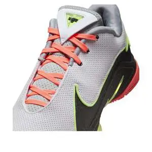 Nike Lebron 22 Ep "crown Jewel" Athletic Sneakers - White/volt Glow/medium Ash