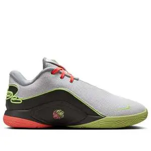 Nike Lebron 22 Ep "crown Jewel" Athletic Sneakers - White/volt Glow/medium Ash