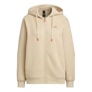 Adidas Full Zip Hoodies - Beige