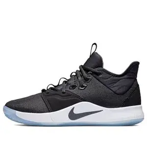 Nike Pg 3 Low Top Basketball Sneakers - Black