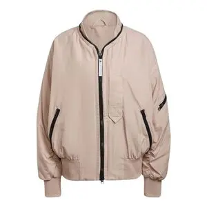 Adidas Stella Mccartney Woven Bomber Jacket - Brown