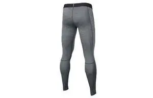 Nike Pro Dri-fit Alphabet Logo Gym Pants Smoke Grey