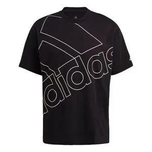 Adidas Casual Sports Round Neck Short Sleeve - Black
