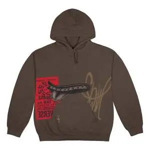 TRAVIS SCOTT Grin Hoodie - Brown
