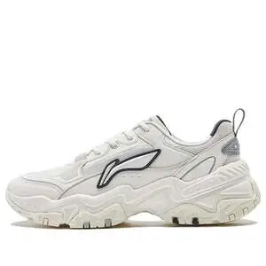 LI-NING Li-Ning Brown Sugar 'White Grey' Sneakers White/grey