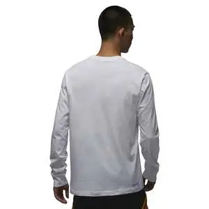 JORDAN Graphic Long Sleeve T-shirt Asia Sizing 'white