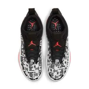 JORDAN 36 Pf 'flight School' High Top Sneakers - Black/white/red