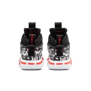 JORDAN 36 Pf 'flight School' High Top Sneakers - Black/white/red