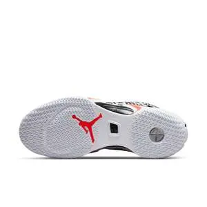 JORDAN 36 Pf 'flight School' High Top Sneakers - Black/white/red
