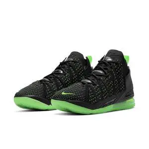 Nike Lebron 18 Ep 'dunkman' Mid Top Sneakers - Black