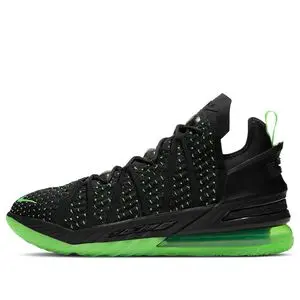Nike Lebron 18 Ep 'dunkman' Mid Top Sneakers - Black