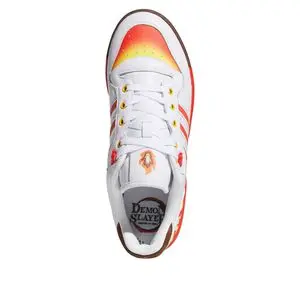 Adidas X Demon Slayer Rivalry Low "rengoku" Sneakers - White/red