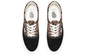 VANS Og Era Lx Leopard Print Sneakers - Black/brown