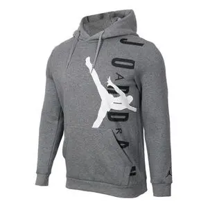 JORDAN Air Logo Hoodie - Grey