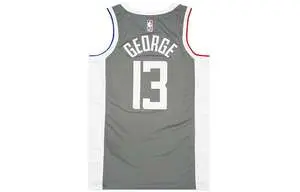 Nike Paul George Los Angeles Clippers No. 13 Jersey - Grey