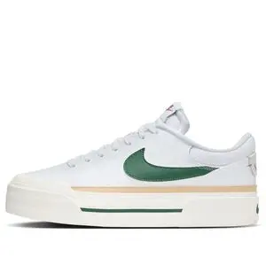 Nike Court Legacy Lift Platform Sneakers - White/sail/sesame