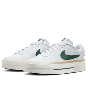 Nike Court Legacy Lift Platform Sneakers - White/sail/sesame