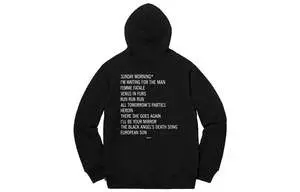 Supreme The Velvet Underground Hooded Sweatshirt