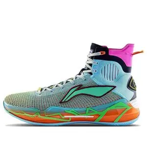 LI-NING Yushuai Hi 'crystal' High-top Sneakers - Blue/green