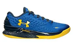 Under Armour Curry 1 Low "warriors" Basketball Sneakers - Blue