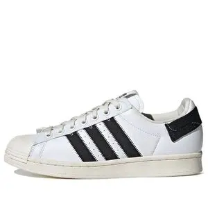 Adidas Parley X Superstar 'cloud White' Sneakers - White/black