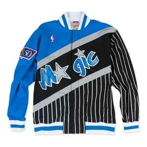 Mitchell & Ness X Nba Orlando Magic 1996-97 Warm Up Jacket - Blue/black
