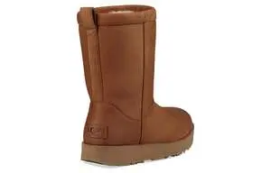 UGG Classic Short Leather Boots - Chestnut