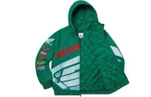 Supreme X Honda Fox Racing Puffy Zip Up Jacket